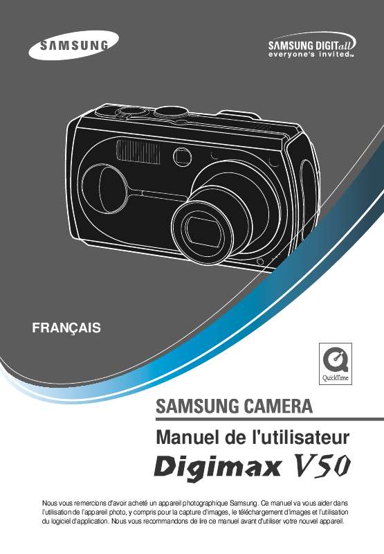 Notice SAMSUNG KENOX A5 - appareil photo Trouver une solution à un problème SAMSUNG KENOX A5 ...